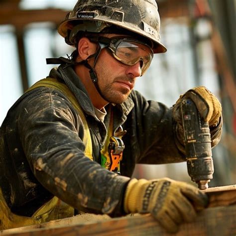 Free Focused Construction Work Image Construction Worker Safety