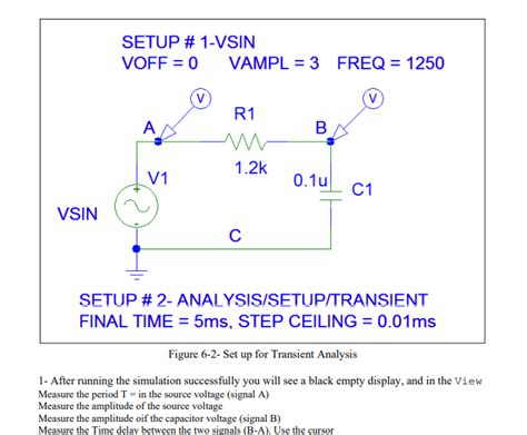 Solved Pspice Simulations Note Pspice Runs Various Types Of