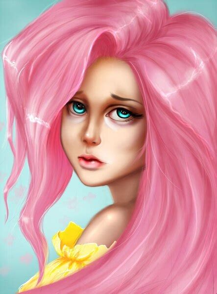 632367 Artistqueenofhamsters Derpibooru Import Fluttershy Human