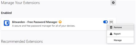 cancel bitwarden download installation after pc crash password