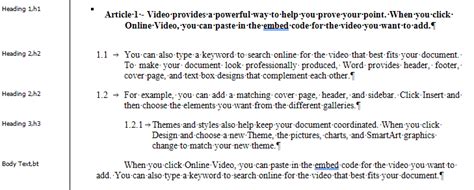 How To Create A Multi Paragraph Autotext Entry That Will Retain The Formatting But Not Add An
