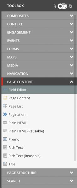 Sitecore Sxa Grid Control For The Content Author Blogs Perficient