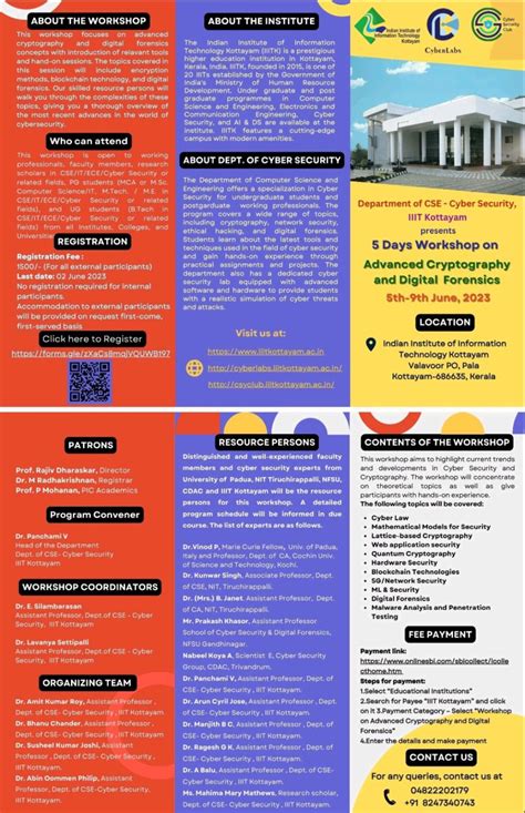 Cyberlabs Iiit Kottayam On Linkedin We Are Happy To Share With You