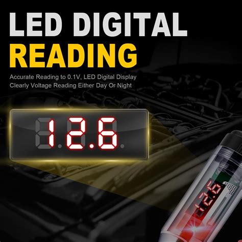 Heavy Duty 5 90v Digital Led Circuit Tester Beautcar