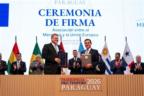 Ue Y Mercosur Firman El Acuerdo De Libre Comercio En Asunción