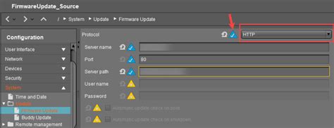Firmware Update Settings For Igel Os