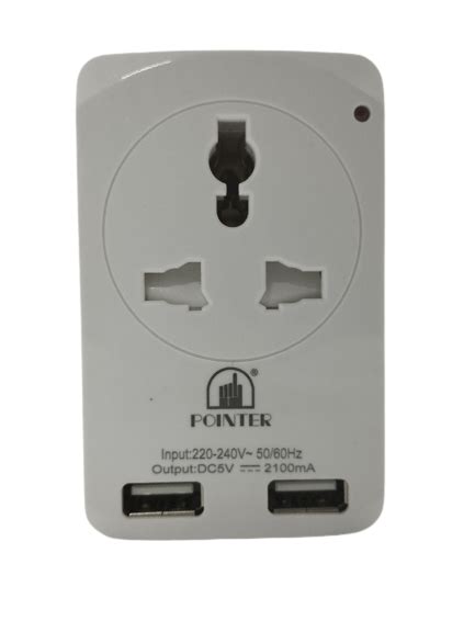 Multi Power Socket With 2 Usb Smart Biz