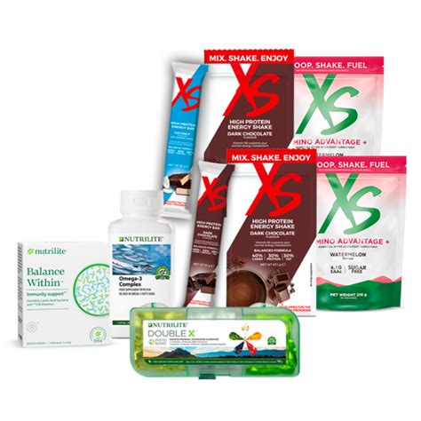 Nutrilite™ Energy Program Komplet Za Aktivne Z Okusom čokolade In Kokosa