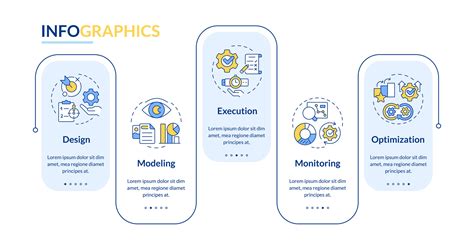 BPM Organization Rectangle Infographic Template Operational Efficiency