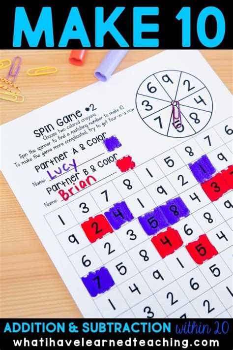 Addition And Subtraction Within Make Add Use To Add Use To Subtract