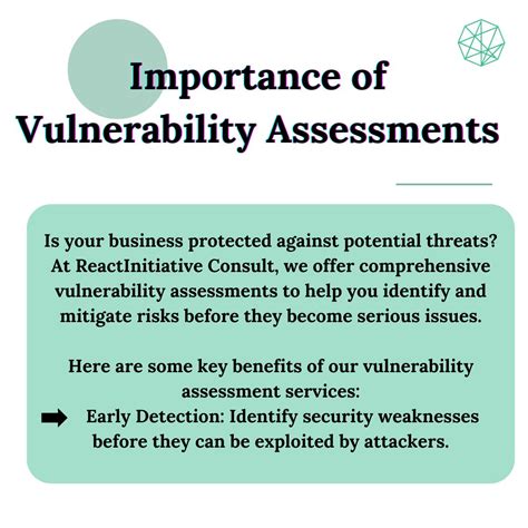 Reactinitiative Consult On Linkedin Vulnerabilityassessment Cybersecurity