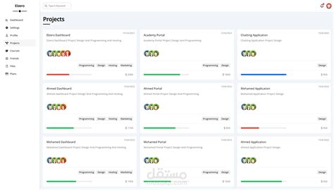 Html And Css Template مستقل