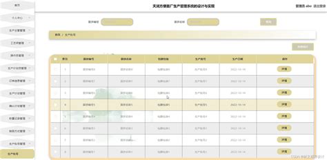 Django天润方便面厂生产管理系统源码mysql论文django生产管理系统 Csdn博客