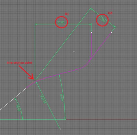 Solved Intersections At Sketchdrawing Autodesk Community