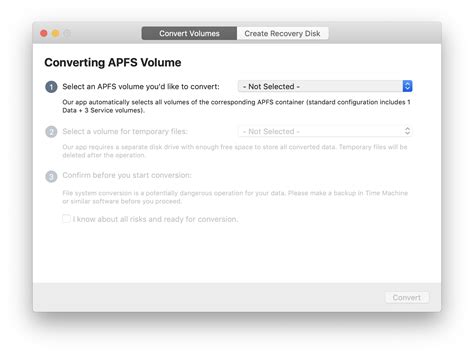 convert hfs to apfs herlasopa