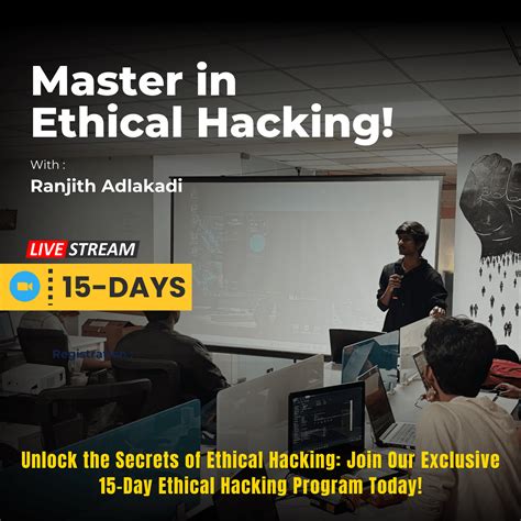 master in ethical hacking by ra hackersunskool