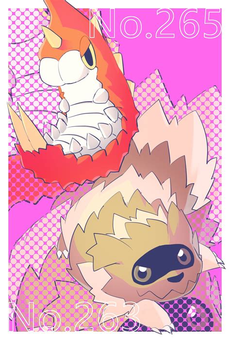 Ja6m6 Wurmple Zigzagoon Nintendo Pokemon Highres Animal Nose