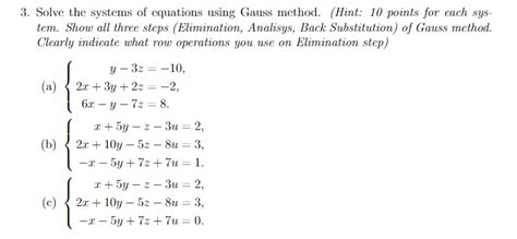 C Program To Solve Gauss Elimination Method Passlvivid