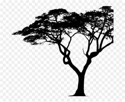 Tree D Png Png Download D Png Tree Black Transparent Png Vhv