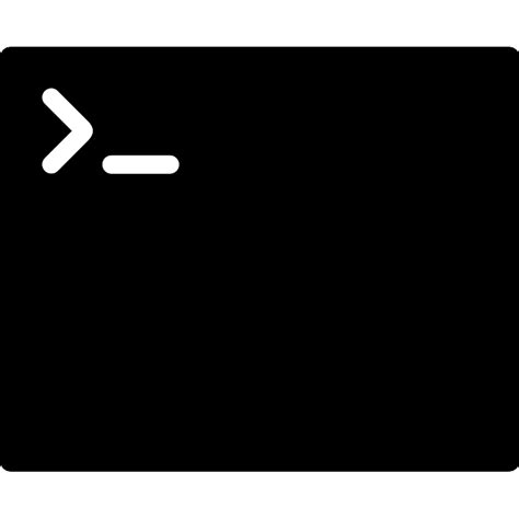 Terminal Vector SVG Icon SVG Repo