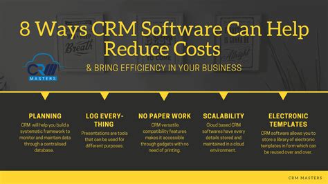 8 Ways Through Which Crm Software Can Help Reduce Costs