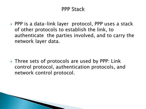 Ppt Understanding Ppp Protocol Suite Key Elements And Functions