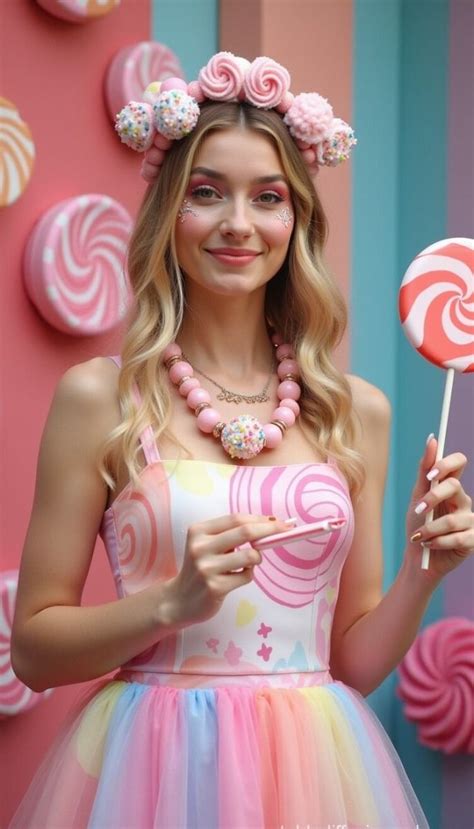 Candy Costume In 2025 Kostüm Fasching Karnevalkostüm Candygirl Kostüm