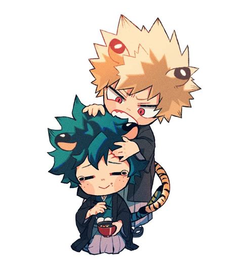Bakugo And Deku Hugging