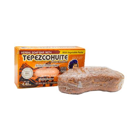 Jabón De Tepezcohuite Para Acné Y Piel Grasa Naturalem