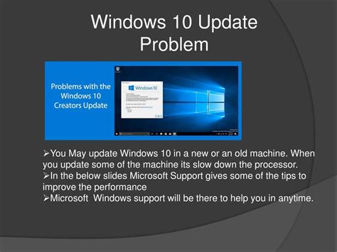 PPT How To Solve Windows 10 Update Problems PowerPoint Presentation Free Download ID 7695277