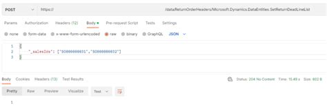 D365 X Odata Actions Marked Code