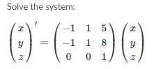 Solved Solve Using Eigenvectors Generalized Eigenvectors Chegg