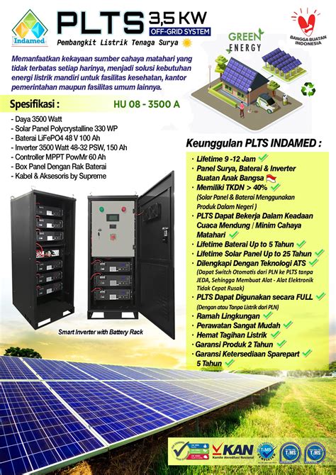 Plts Solarcell Pt Karunia Indamed Mandiri