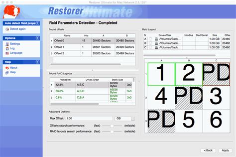 Restorer Help Finding RAID Parameters