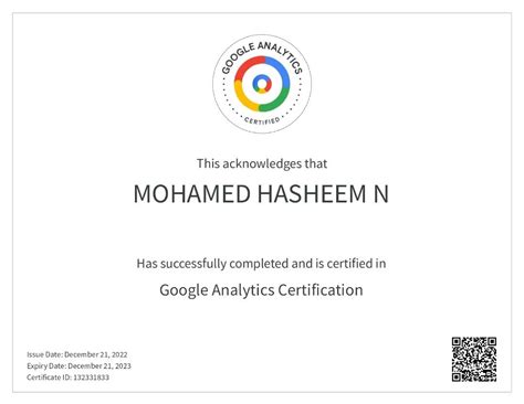 Mohamed Hasheem N On Linkedin Im Very Happy To Share That I Have