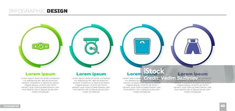 권투 벨트 징 욕실 저울 및 짧은 세트 비즈니스 인포그래픽 템플릿입니다 벡터 Championship에 대한 스톡 벡터 아트 및
