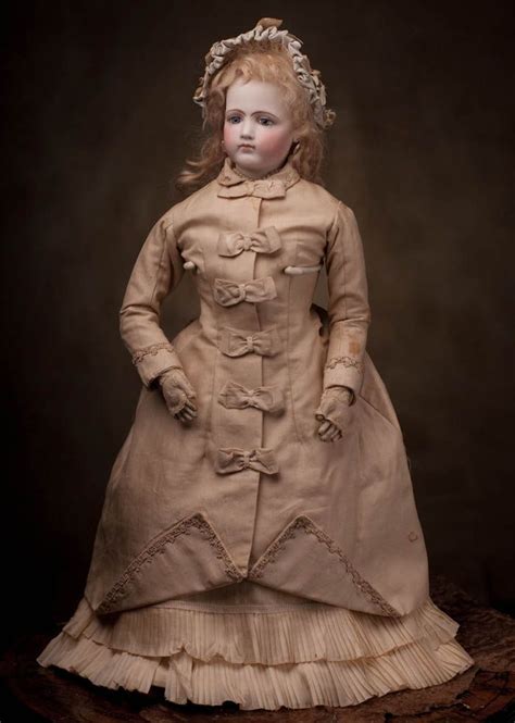 Очень редкая портретная модная кукла Pierre Francois Jumeau 1875 год на сайте антикварных