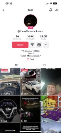 Zack Slaps Tiktok Lpsg