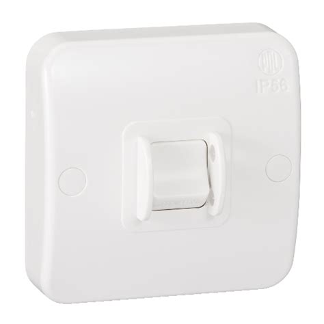 Pdlwsw201legy Pdl Weatherproof Switch 1g Ip56 20amp Grey