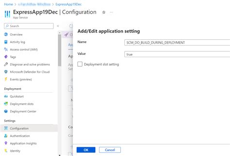 Azure Web App Giving Error When Viewed How Can This Be Fixed Stack Overflow