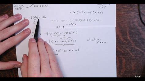 Using The Linear Factorization Theorem To Find Polynomials With Given Zeros Youtube