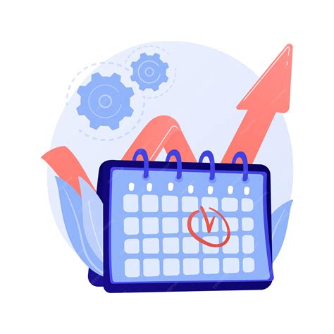 Free Vector Event Management Performance Efficiency Time Optimization Reminder Task And