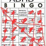 Adhd Bingo Meme Generator Imgflip