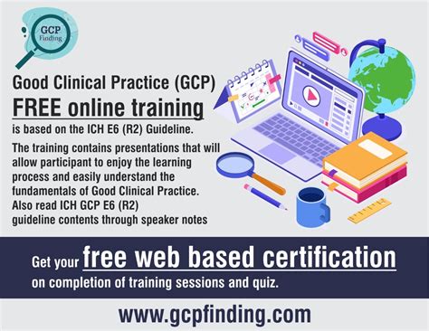 Good Clinical Practice GCP FREE Online Training Is Based On The ICH E R Guideline Good