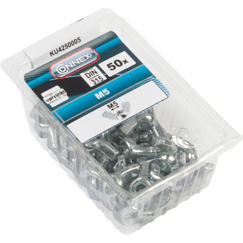 Blister 50 Piulite Fluture Din 315 M5 Za Connex Emag Ro