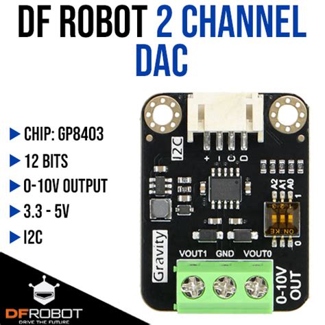 Df Robot Channel Dac V I C Micro Robotics