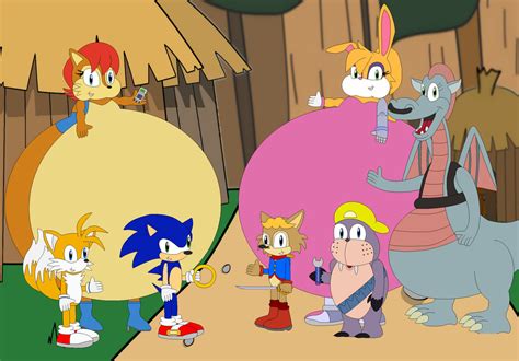 Sonic Satams 30th Anniversary By Andrewmachina On Deviantart