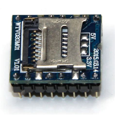 buy 5pcs wtv020 wtv020 sd wtv020sd 20ss mini sd card