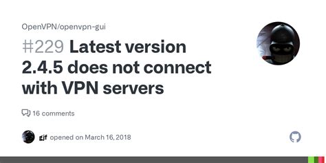 Latest Version Does Not Connect With VPN Servers Issue OpenVPN Openvpn Gui GitHub
