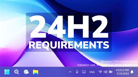 New Windows 11 24h2 System Requirements Tech Based